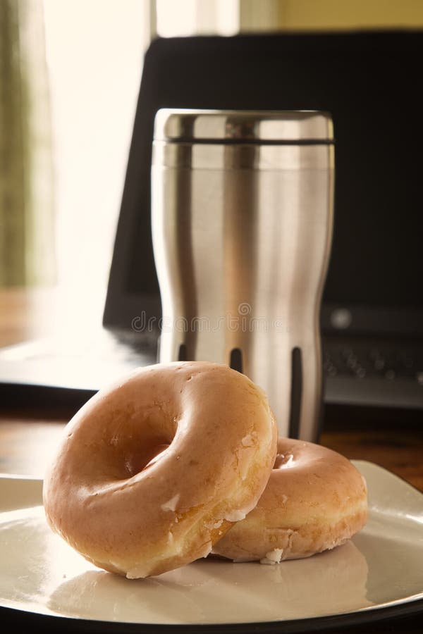 266 Coffee Donuts Computer Stock Photos - Free & Royalty-Free Stock ...