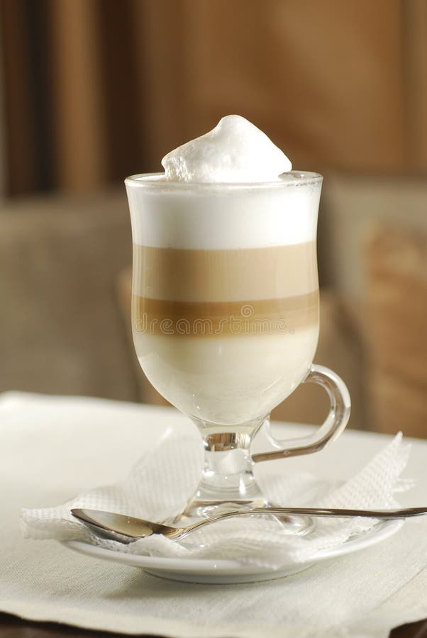 Coffee drink stock image. Image of healthy, cappuccino - 7428089