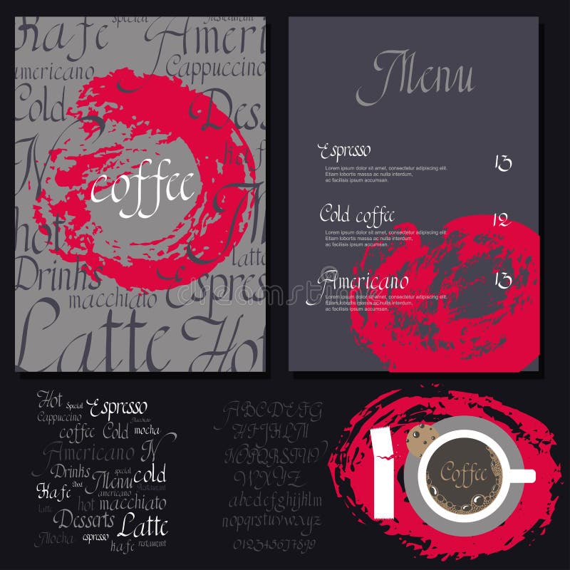 Menu Cursive Stock Illustrations – 411 Menu Cursive Stock Illustrations ...