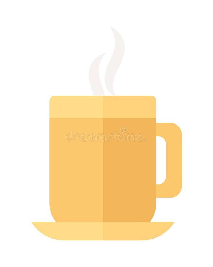 Coffee drink in mug stock vector. Illustration of taste - 273086905