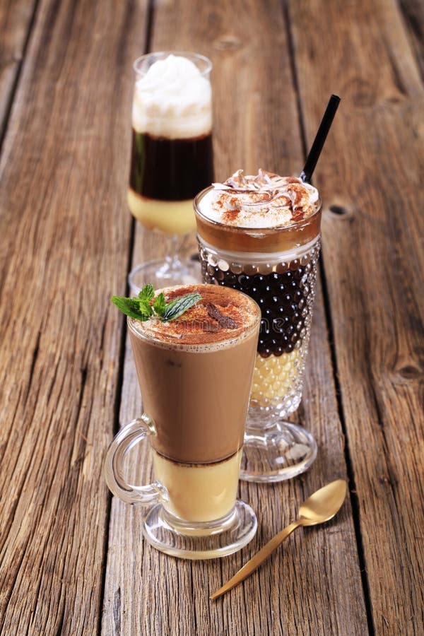 Chocolate drink stock image. Image of blended, drink - 17342365