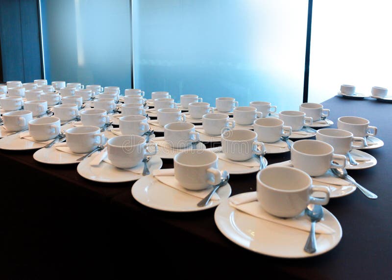 Coffee Drinks Catering, Hot Coffee Served with Bread, Coffee Break at ...