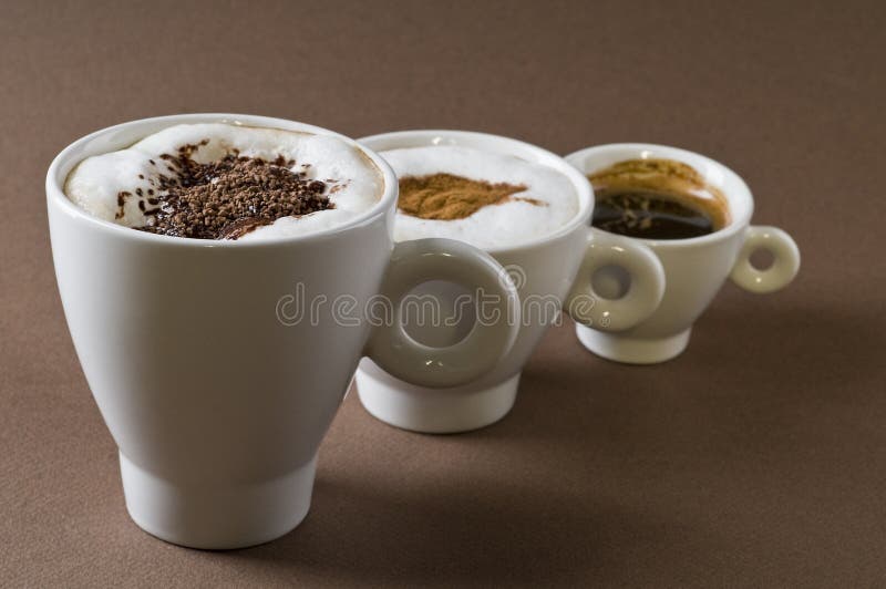 Two coffee cups stock image. Image of copy, studio, java - 36115717