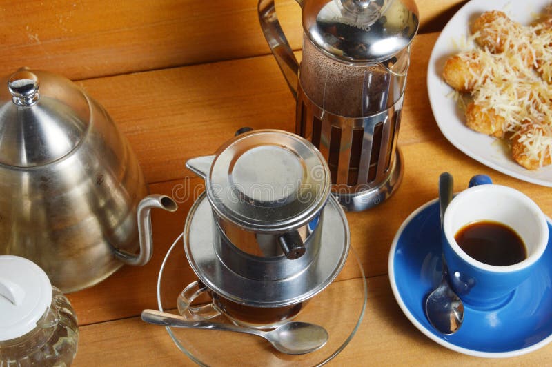 Coffee dripping stock photo. Image of brew, maker, heat - 69611948