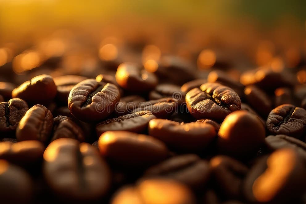 Drying Coffee in Motion stock illustration. Illustration of types ...