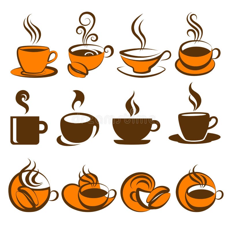 Coffee. Elements for Design Stock Vector - Illustration of coffee ...