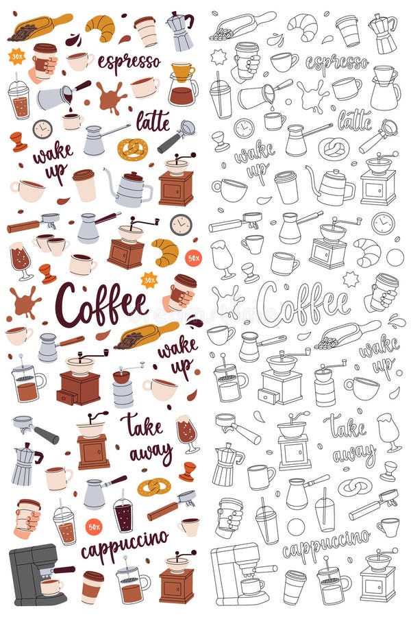 Filter Coffee Doodle Stock Photos - Free & Royalty-Free Stock Photos ...