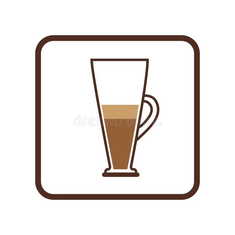 Coffee espresso icon image stock illustration. Illustration of bean ...