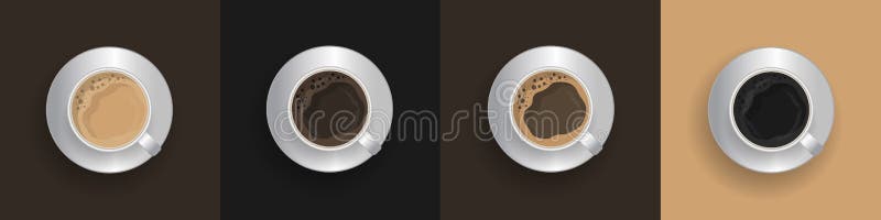 Coffee Excellent Drink always. Cool Design. Colorful Illustration Stock ...