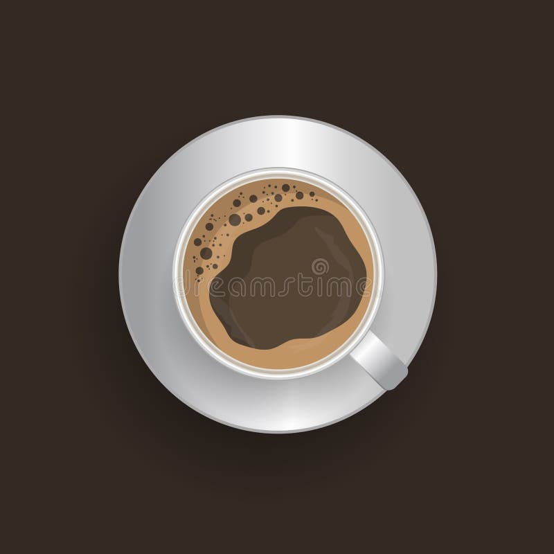 Coffee Excellent Drink always. Cool Design. Colorful Illustration Stock ...