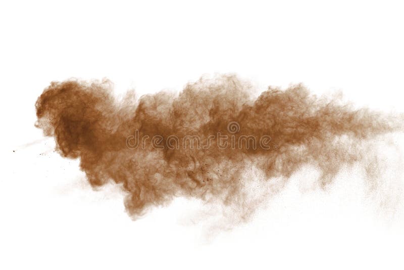 Coffee Explosion, Realistic Cracked Bean or Powder Stock Image - Image ...