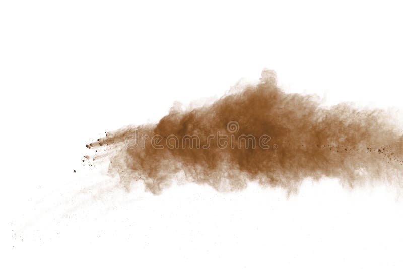 Coffee Explosion Isolated on White Background Stock Photo - Image of ...