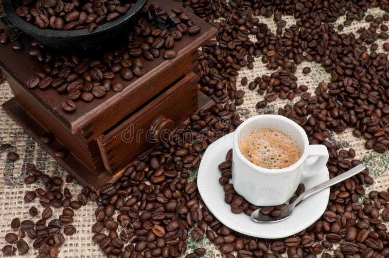 Coffee Expresso stock image. Image of decaf, delicious - 9289729