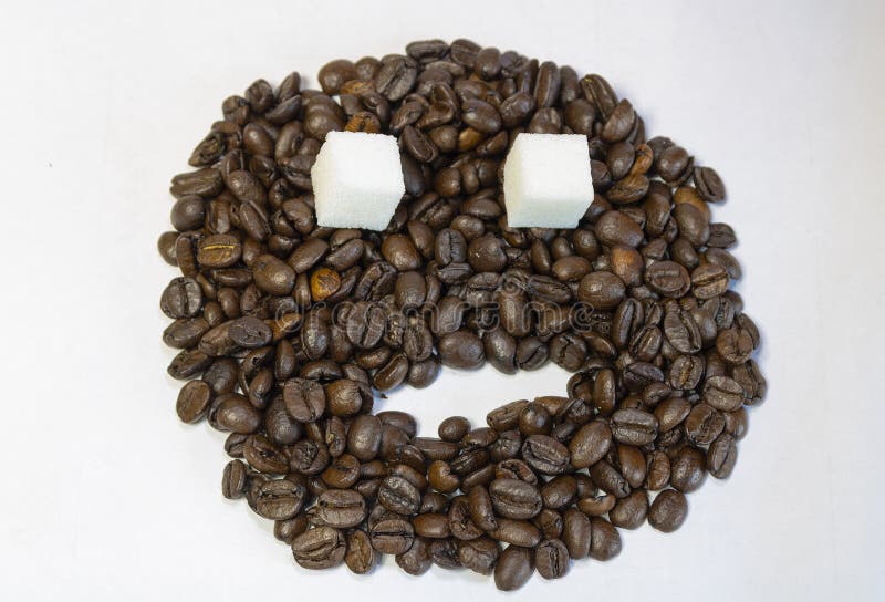 Coffee face stock photo. Image of drink, vintage, coffe - 127907990