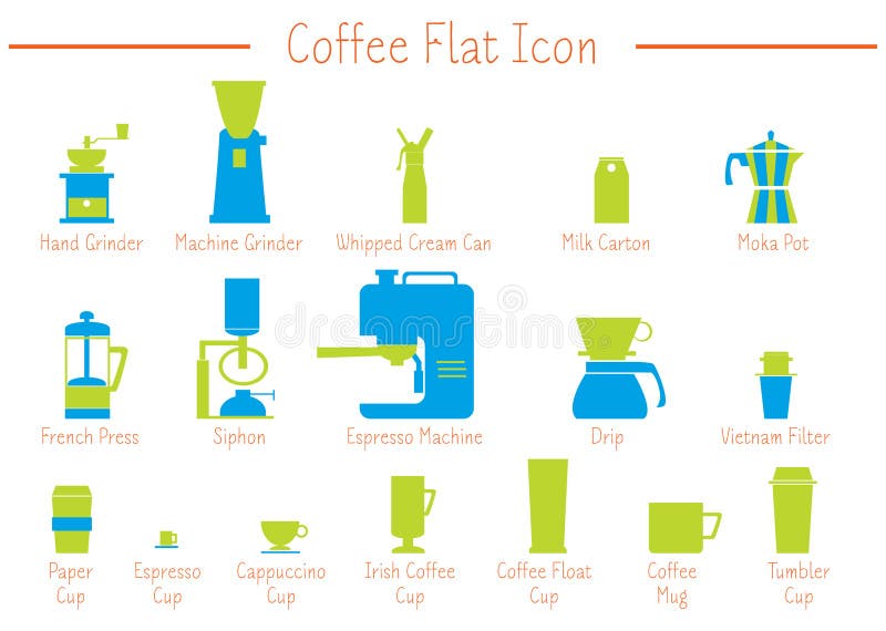 Coffee flat icon stock vector. Illustration of food, love - 41228287