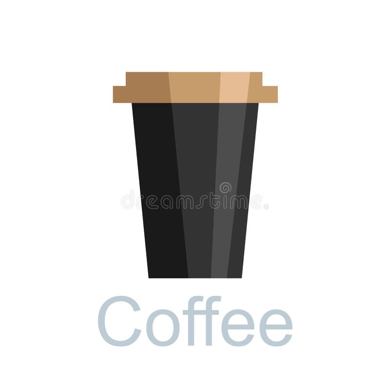 Coffee flat vector stock vector. Illustration of concept - 142572944
