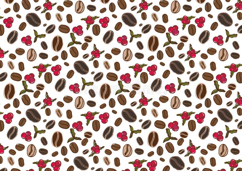 Coffee flowers logo stock vector. Illustration of cafe - 216735741