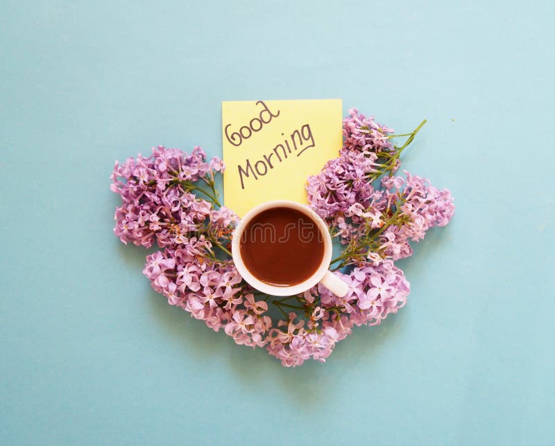 Coffee and flowers stock image. Image of heartshaped - 70138219
