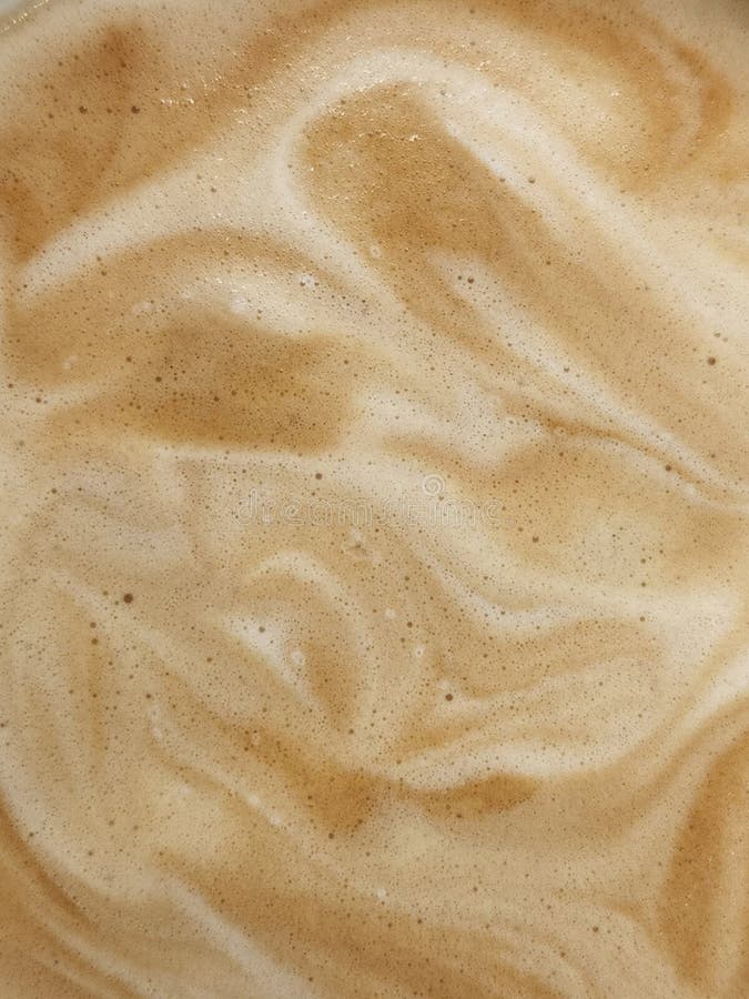 Coffee Foam Cappuccino for Backgrounds. Coffee Foam Stock Photo - Image ...