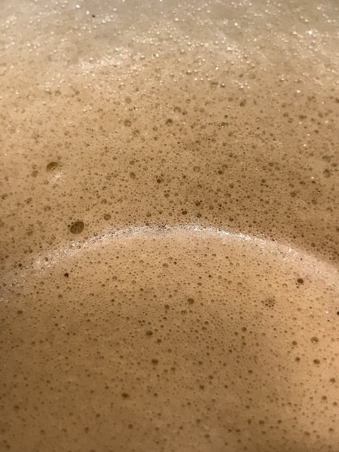 Coffee foam texture on cup stock photo. Image of cappuccino - 264667330