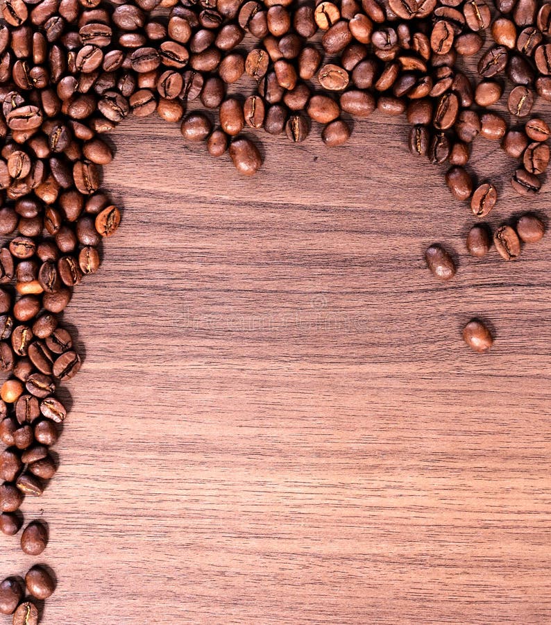 Coffee frame stock photo. Image of grain, board, background - 28445008
