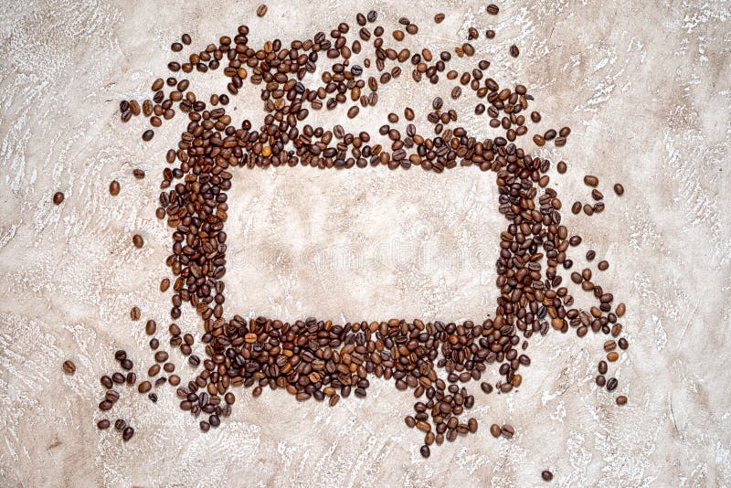 Coffee frame stock image. Image of grain, cafe, copy - 92643625