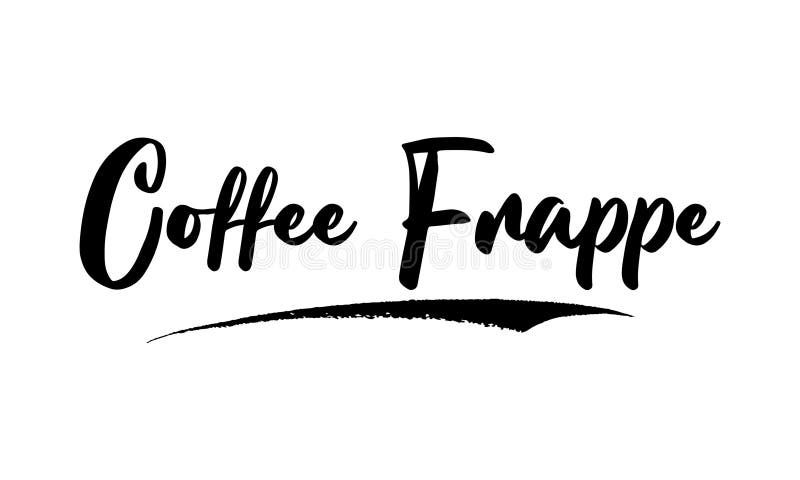 Frappe Lettering Stock Illustrations – 186 Frappe Lettering Stock ...