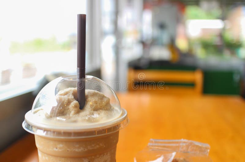 Coffee frappe stock photo. Image of drink, cold, milk - 131896020