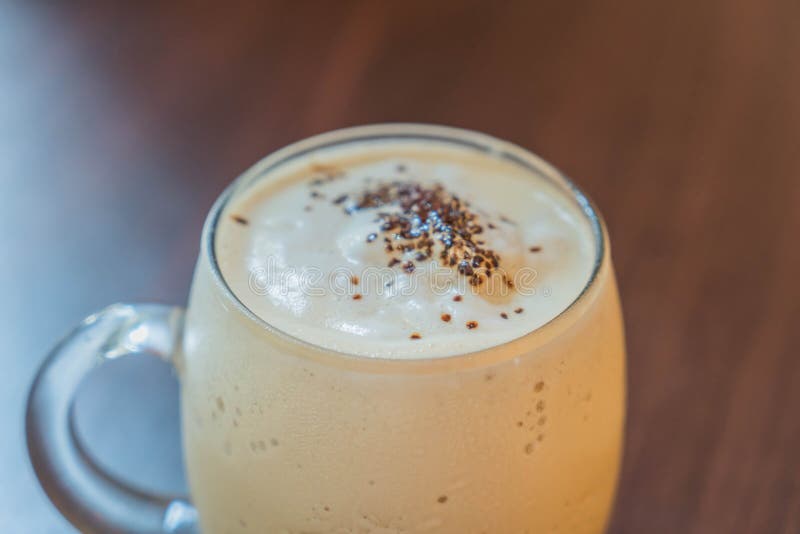 Coffee frappe stock image. Image of cream, blends, macchiato - 90349523