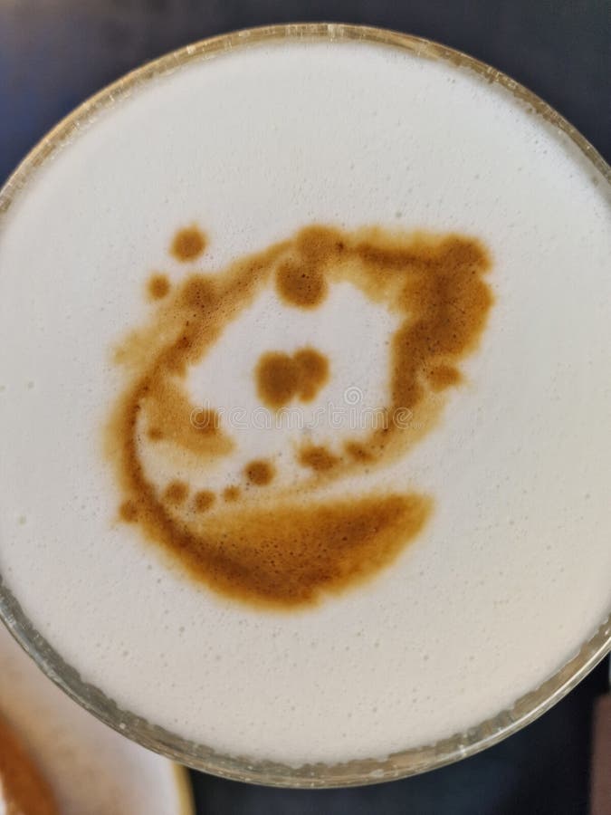 Coffee Galaxy stock photo. Image of latte, drawing, galaxy - 287042982