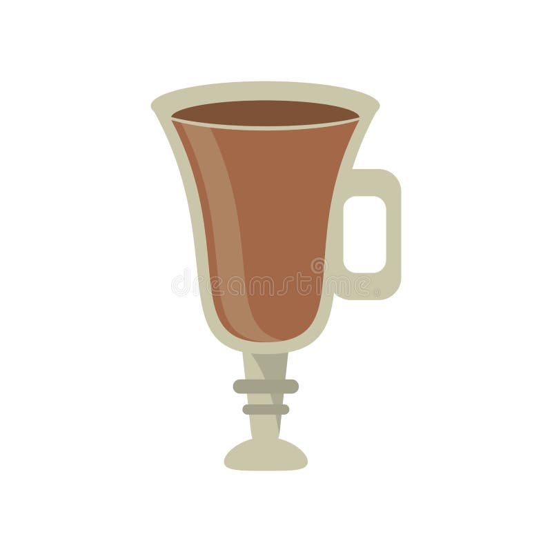 Coffee glass drink design stock vector. Illustration of morning - 80915168