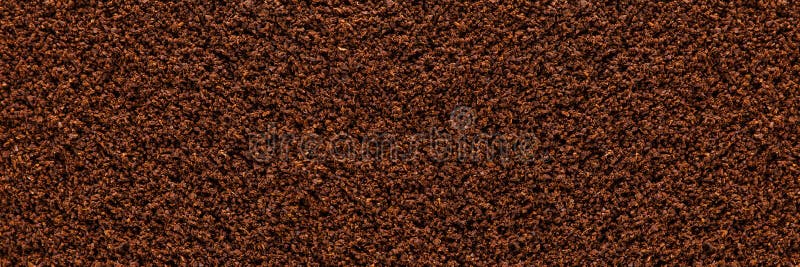 Coffee Grind Texture Background , Banner. Coffee Powder Abstract ...