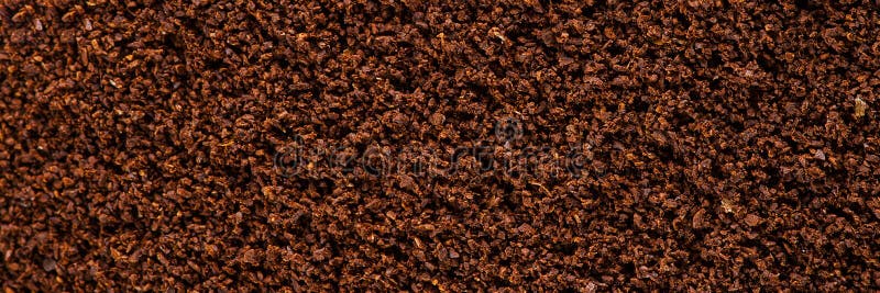 Coffee Grind Texture Background , Banner. Coffee Powder Abstract ...