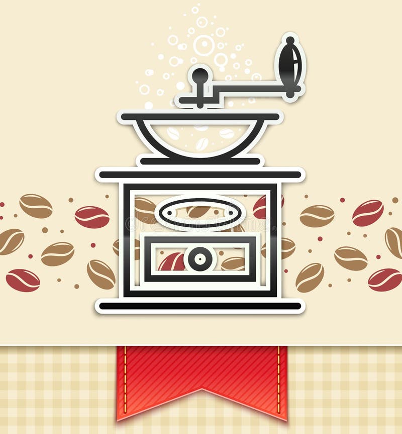 Coffee Grinder Continuous Line Vector Graphic Stock Vector ...