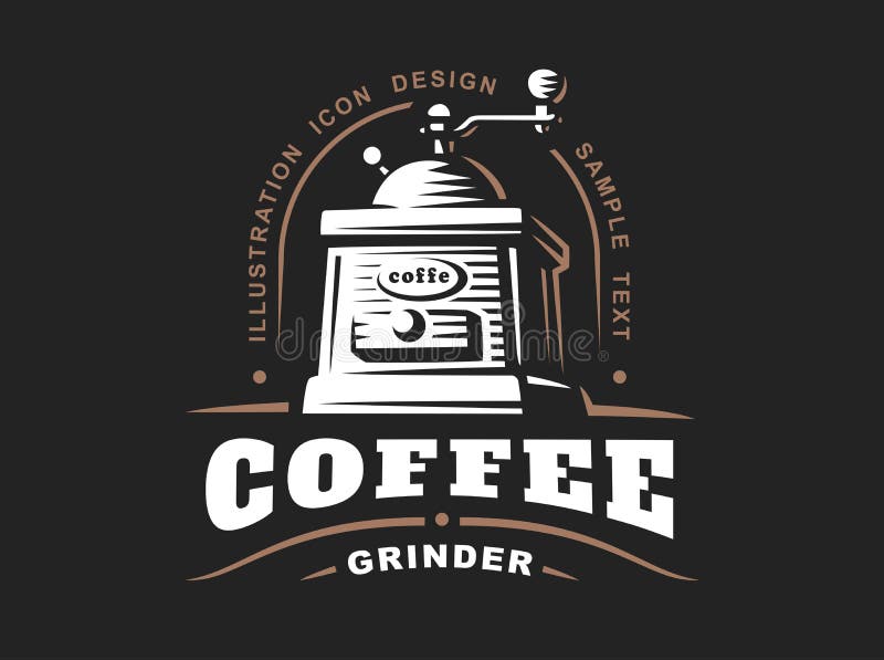 Coffee Logo - Vector Illustration, Emblem Set on White Background Stock ... Coffee Logo - Vector Illustration, Emblem Set on White Background Stock ...