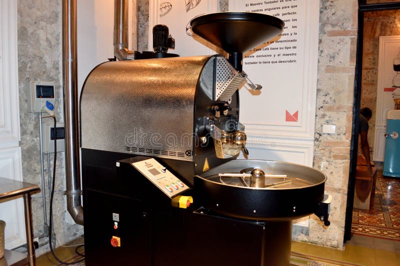 A Coffee Grinder with a Timer and a Screen Editorial Photography ...