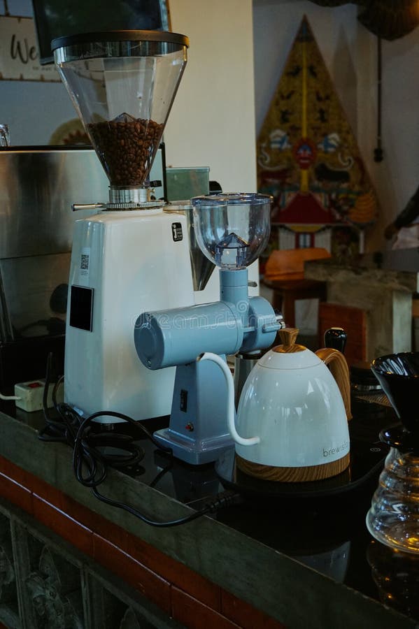 Coffee grinder stock image. Image of wood, lighting - 267074585