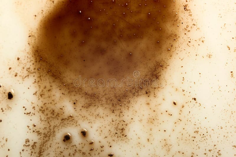 Coffee Grounds on the Bottom of the Cup Stock Photo - Image of glass ...