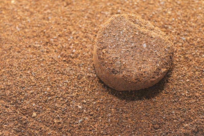 Coffee Grounds stock image. Image of drink, wallpaper - 52383641