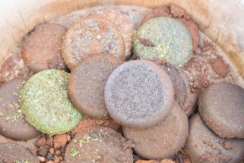 Coffee Grounds in Wood Basins Stock Image - Image of smell, detail ...