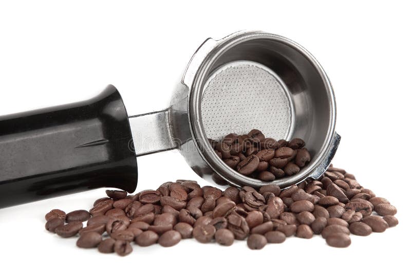 Coffee handle stock image. Image of machine, gourmet - 29054473