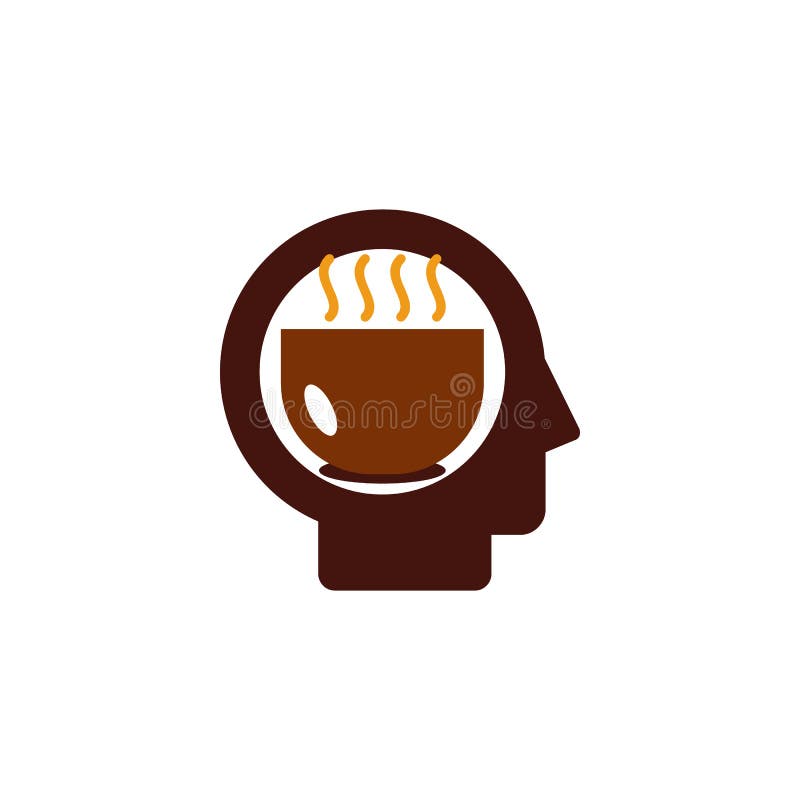 Coffee Cup Head Businessman Hand Drawn Illustration Stock Vector ...