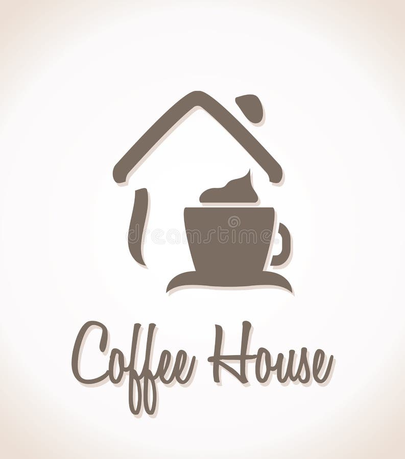 Coffee house icon stock vector. Illustration of brochure - 31781597