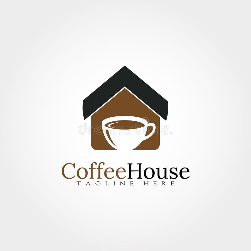 Coffee House Logo Design Template, Illustration Element -vector Stock ...