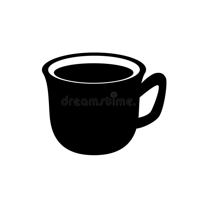 Coffee Icon Vector. Hot Drink Illustration Sign. Tea Symbol or Logo ...