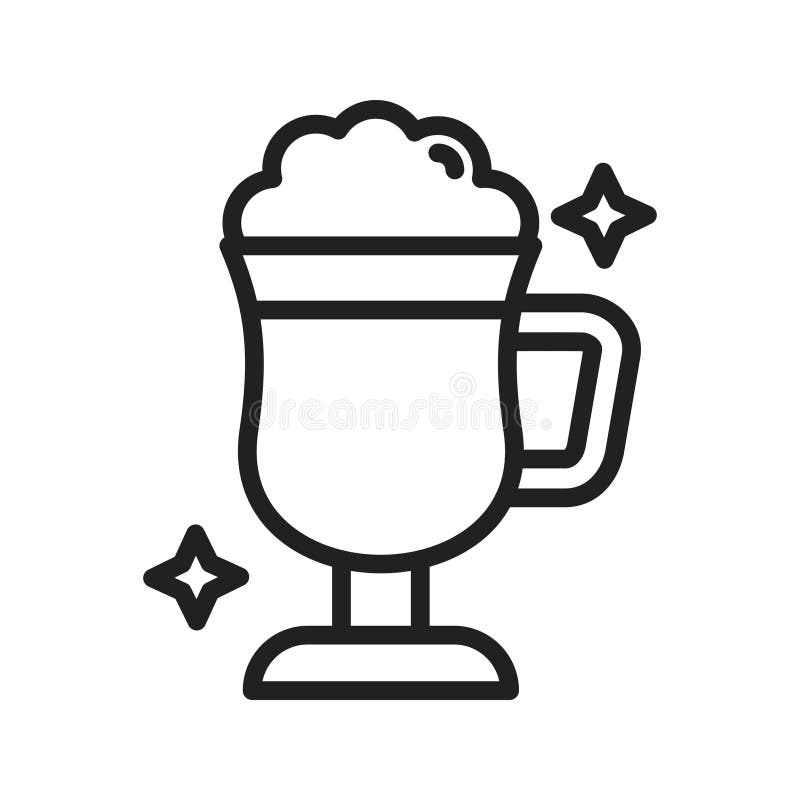 Coffee Icon Image. stock vector. Illustration of beans - 281079770