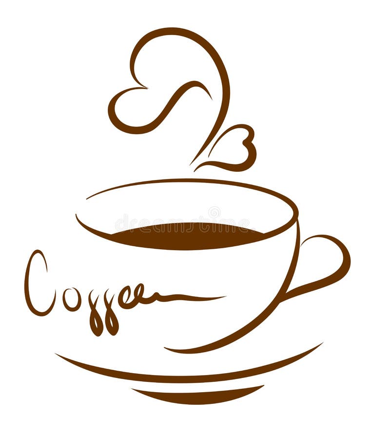 Coffee illustration stock vector. Illustration of design - 61410863