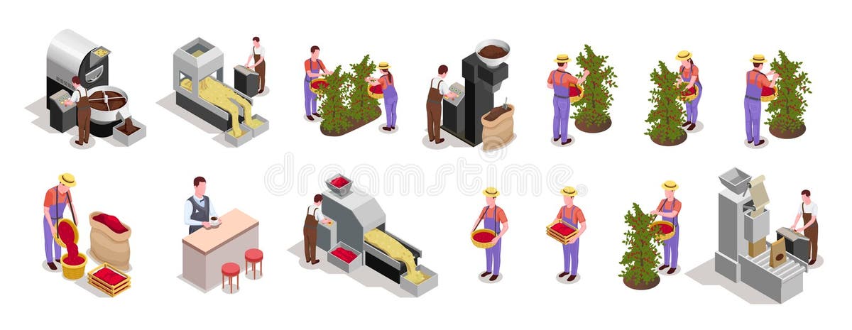 Roasting Machines Stock Illustrations – 49 Roasting Machines Stock ...