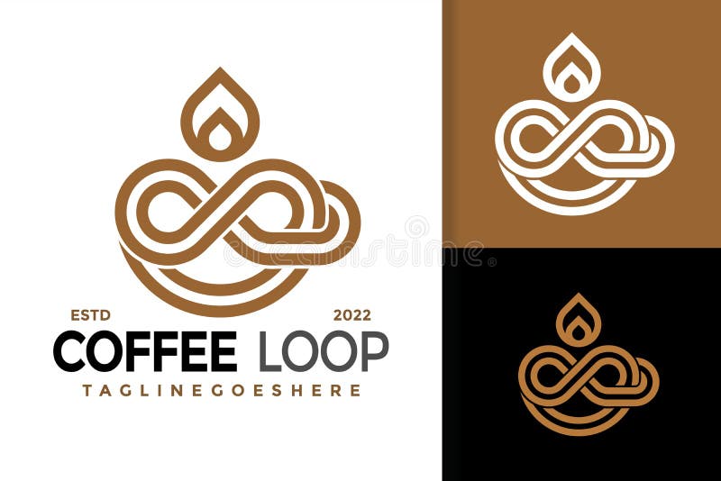 Coffee Infinity Logo Design, Brand Identity Logos Vector, Modern Logo, Logo Designs Vector ...
