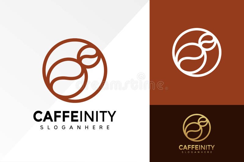 Coffee Infinity Logo Design, Coffeine Business Logos Vector, Modern Logo, Logo Designs Vector ...